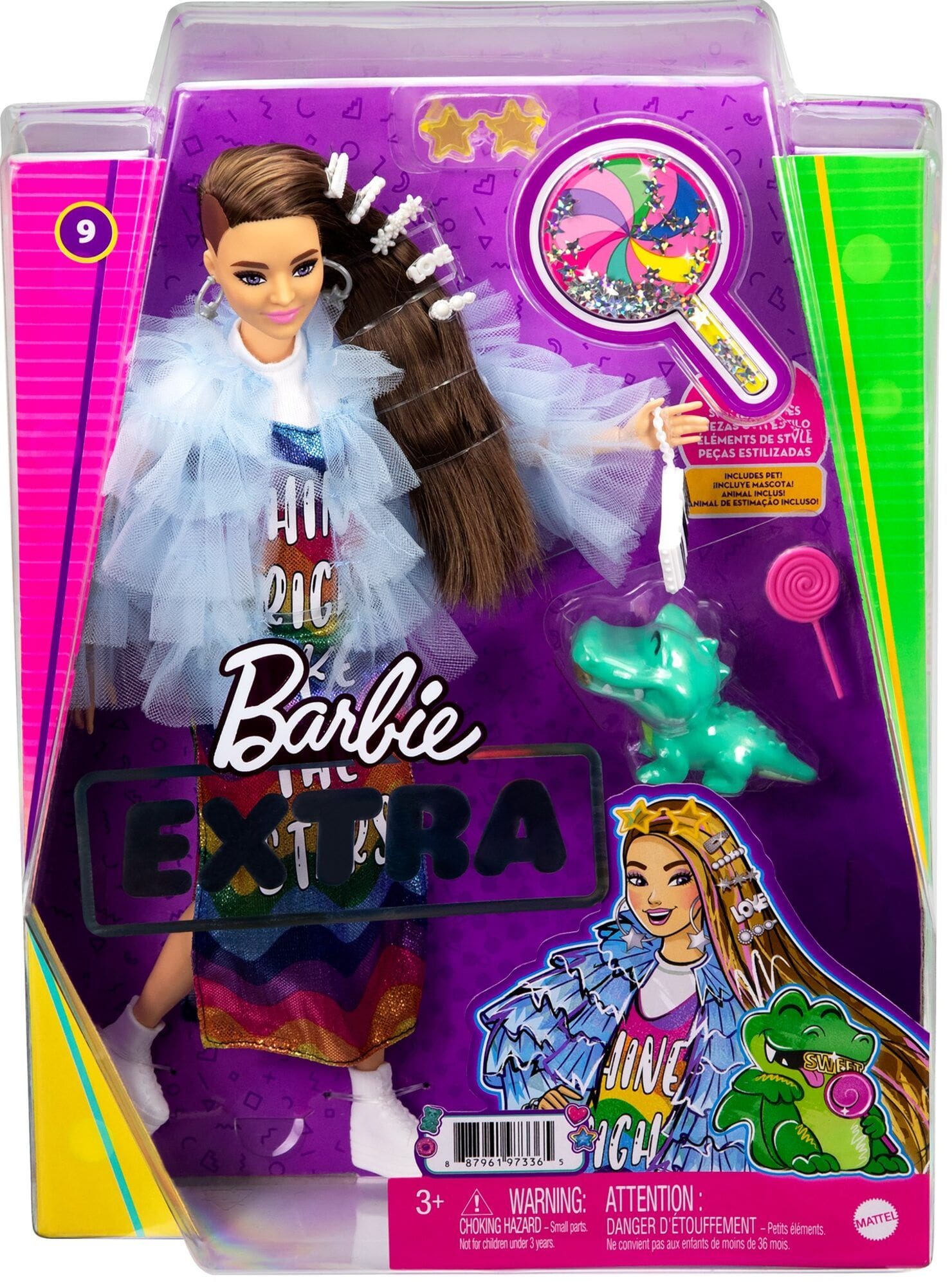 Barbie Extra Blue Ruffle Jacket Dukka – Berglon