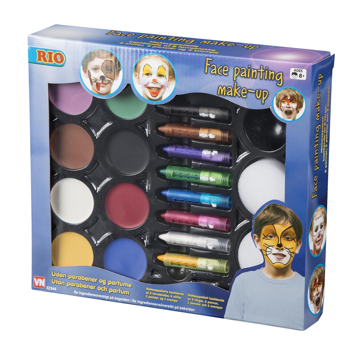 Rio 8 stift +8 palletter – Berglon