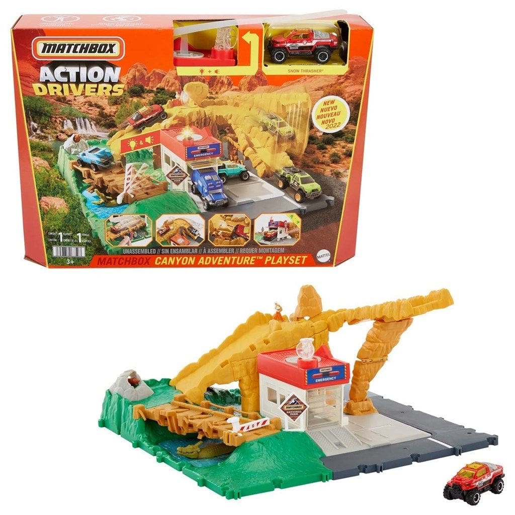Matchbox Action Drivers Canyon sett – Berglon