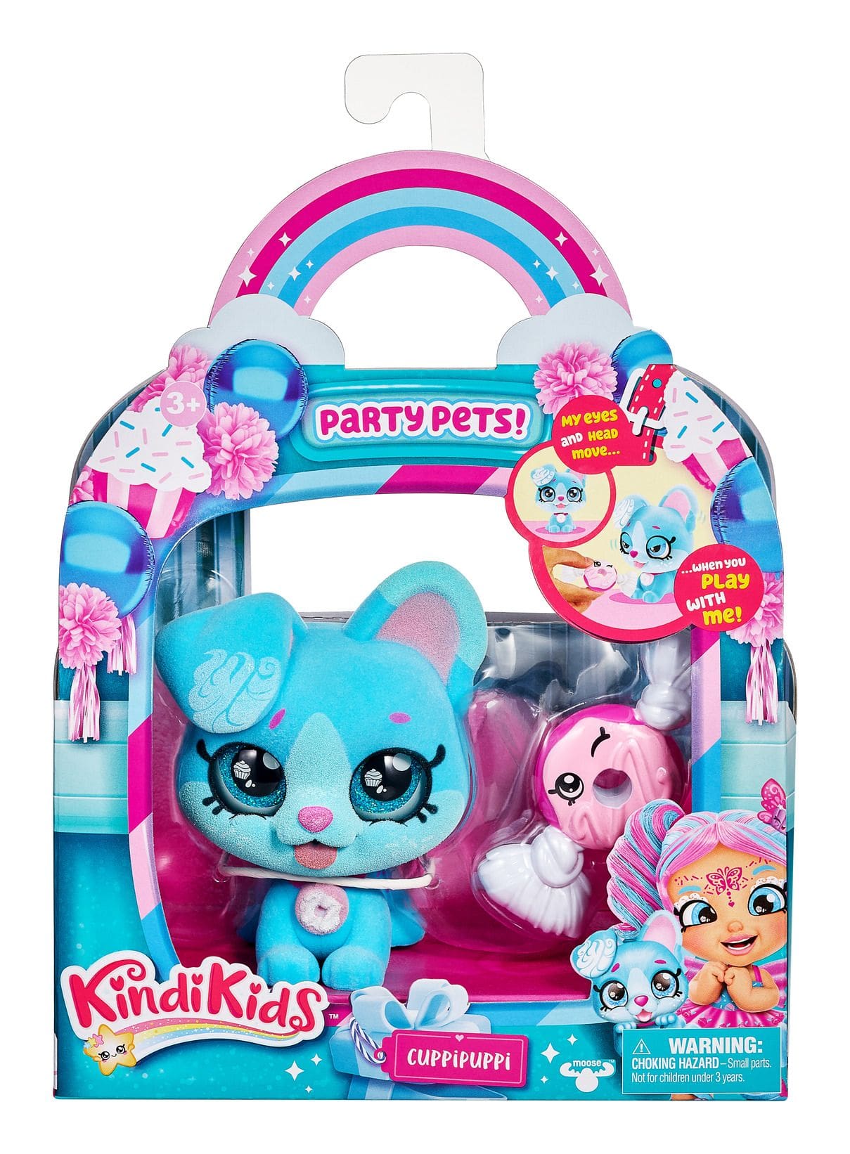 Kindi Kids Show & Tell Pets – Cupcake Puppy – Berglon