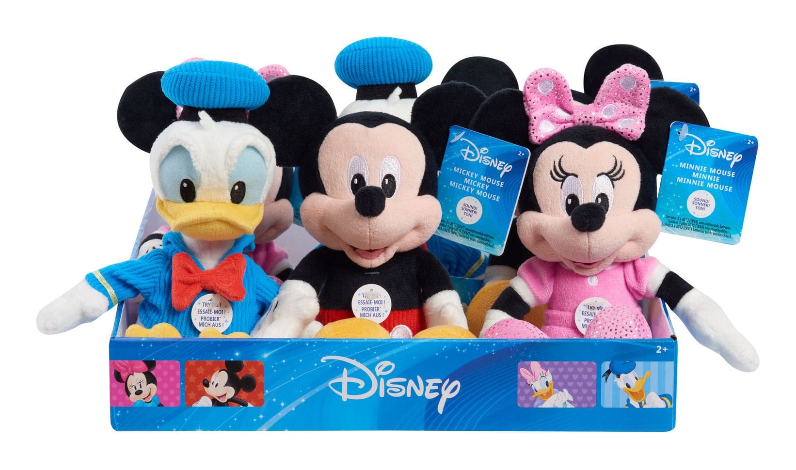 Disney bamsa, Micky, Minnie ella Donald Duck – Berglon