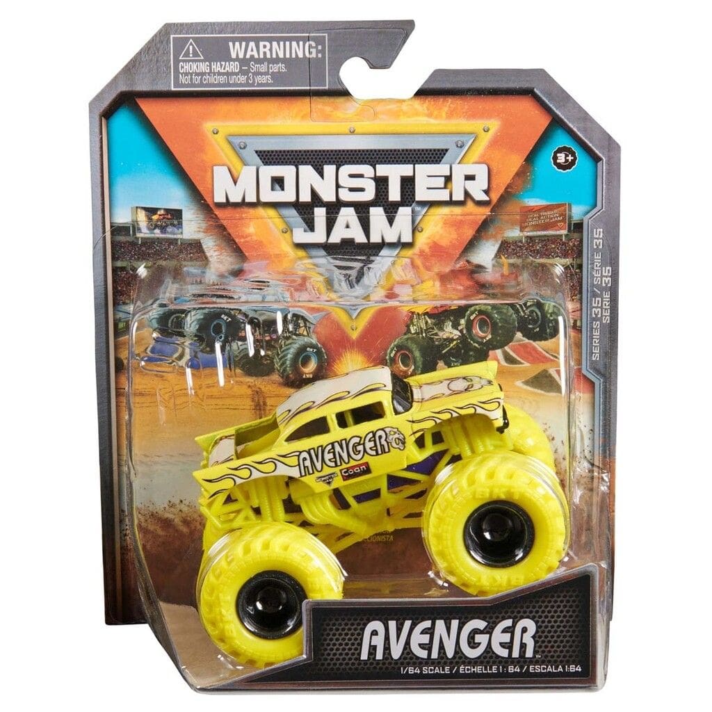 Monster Jam 1:64 Single Packs – Avenger – Berglon