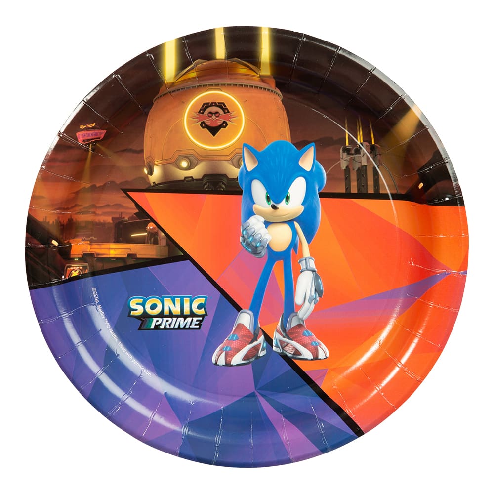SONIC einnýtis tallerkar 23cm 8 stk – Berglon