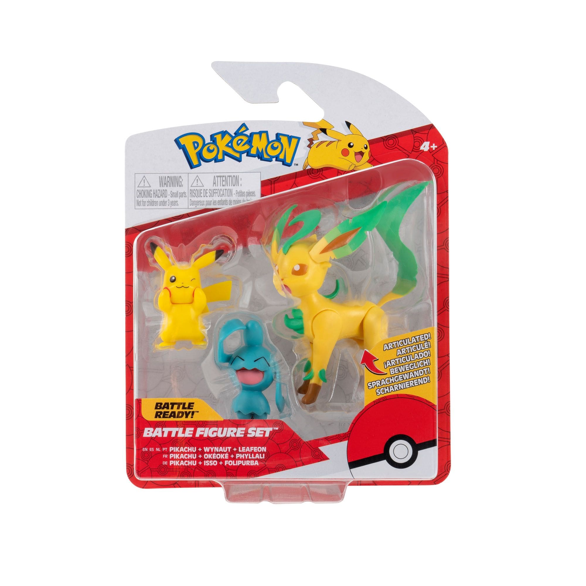 Pokemon Battle Figure Set 3-Pack Assorted – Berglon