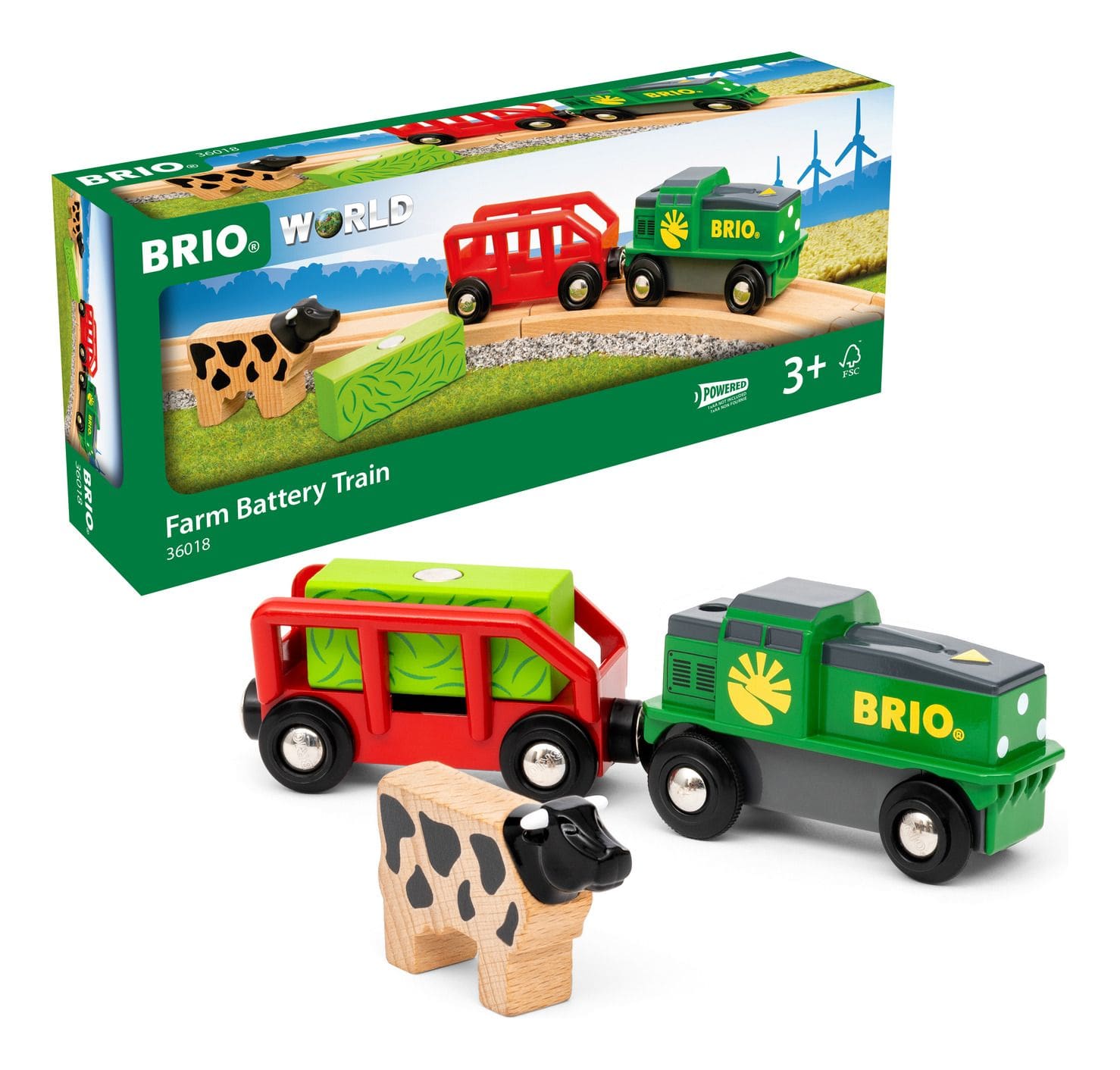 Brio Farm Battery Train – Berglon