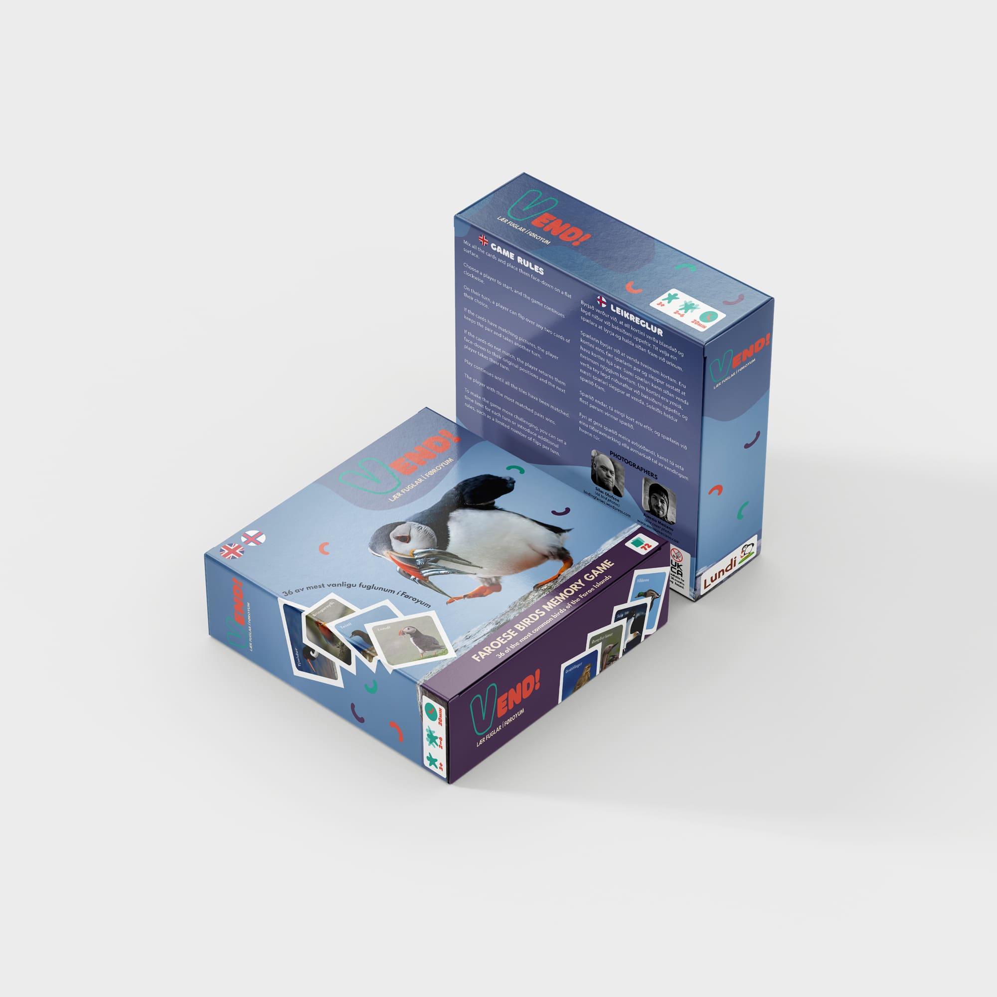 Vend! Lær Fuglar í Føroyum – Berglon