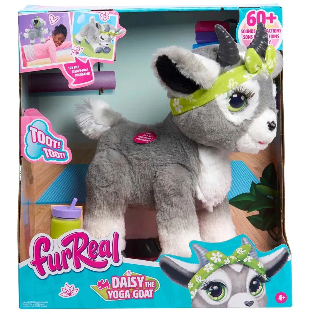 FurReal Daisy The Yoga Goat bamsa 29cm – Berglon