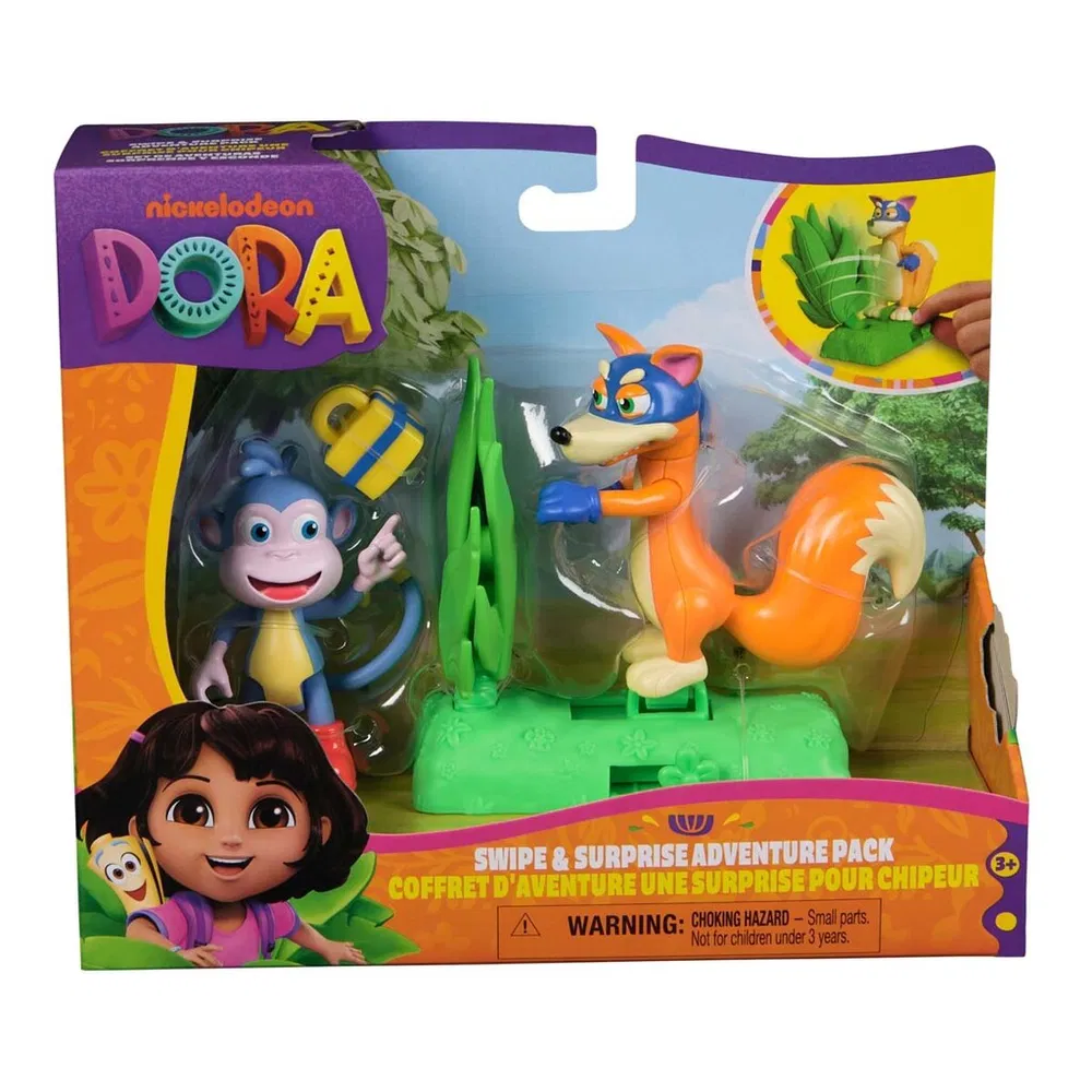 Dora The Explorer Adventure Pack – Boots & Swiper – Berglon